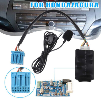 Car Bluetooth Adapter Microphone Handsfree Receiver For Honda Acura CL ...