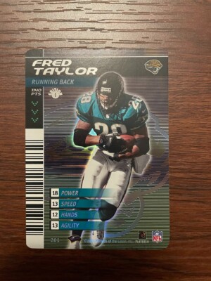 NFL Showdown 2002 Card Game - 1st Edition Rare/Foil Fred Taylor #201 | eBay