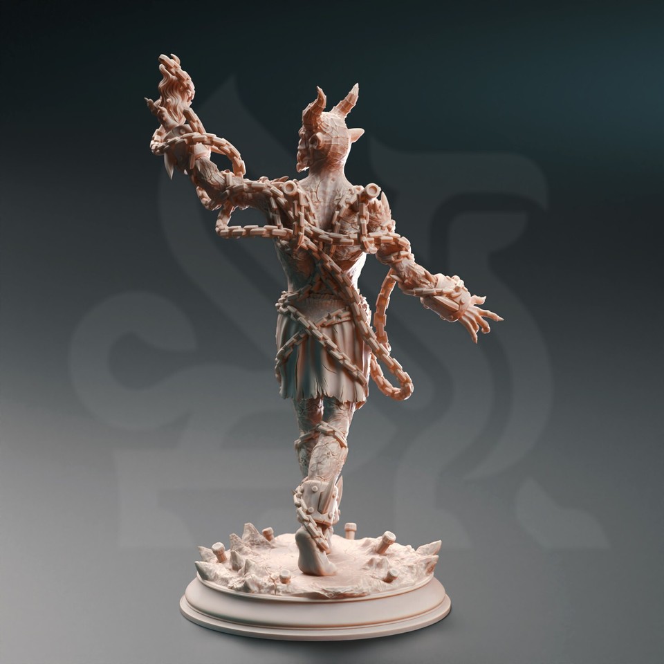 Chain Devils of the Nosmeni Infernal Demon Miniature | D&D DnD | eBay