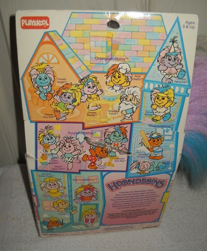 #10295 NRFB Vintage Playskool Hobnobbins Cousin Bumbley Plush | eBay