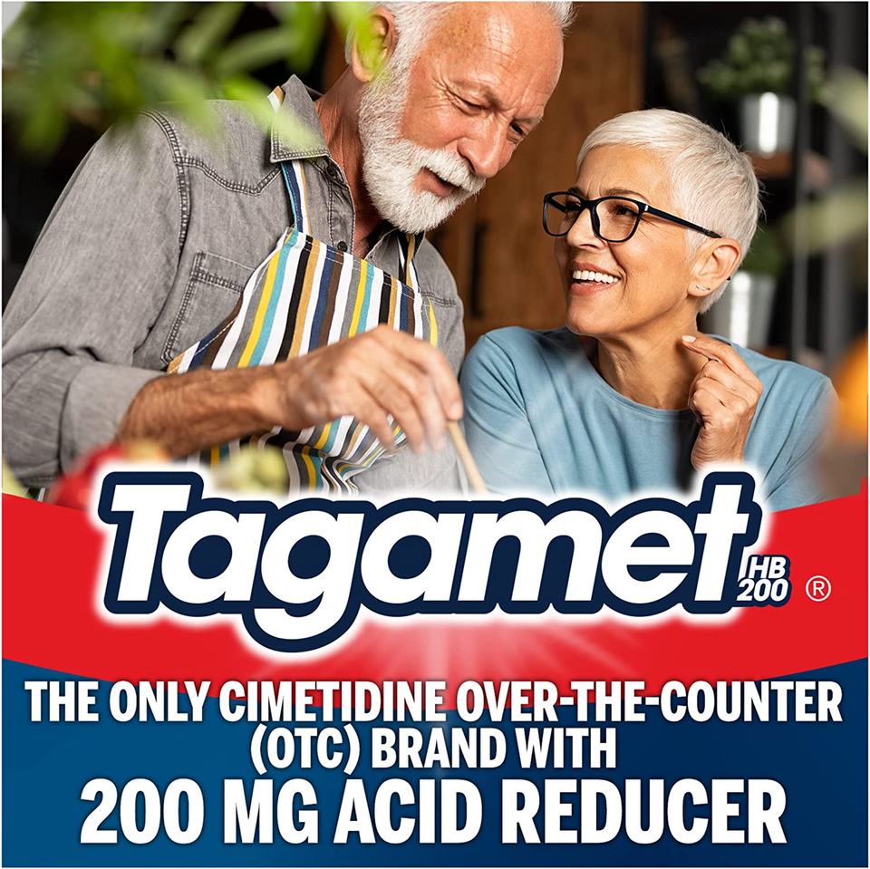 Tagamet HB 200 Mg Cimetidine Acid Reducer and Heartburn Relief, 30 ...