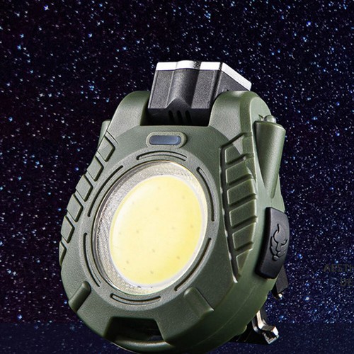 2Pcs LED COB Cap Clip Lamp Portable Mini Cap Light for Running Cycling ...