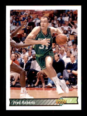 1992 Basketball Upper Deck Fred Roberts Milwaukee Bucks #225 2 | eBay