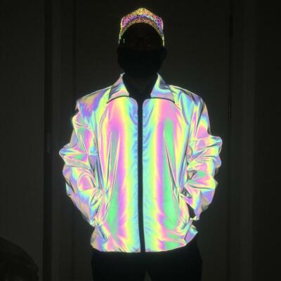 Mountain wear Fluorescent Spiro Reflective Breathable Luminous Mens ...
