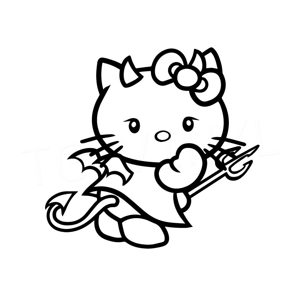 Evil Hello Kitty