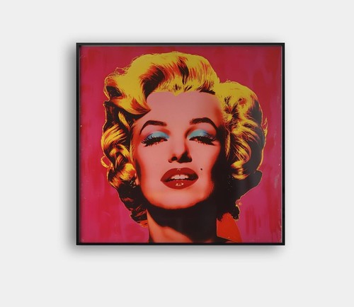 🌟 Marilyn Monroe Art | Andy Warhol "Framed"|COA| 1/25 | Giclée Museum ...