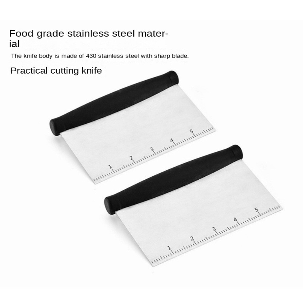 Scale Bench Scraper Stainless Steel Pastry Scraper Baking Supplies | eBay
