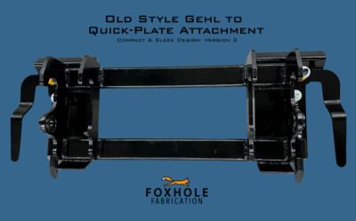 Old Style Gehl to Quick-Plate Attachment- Compact & Sleek Design- Version 2 | eBay