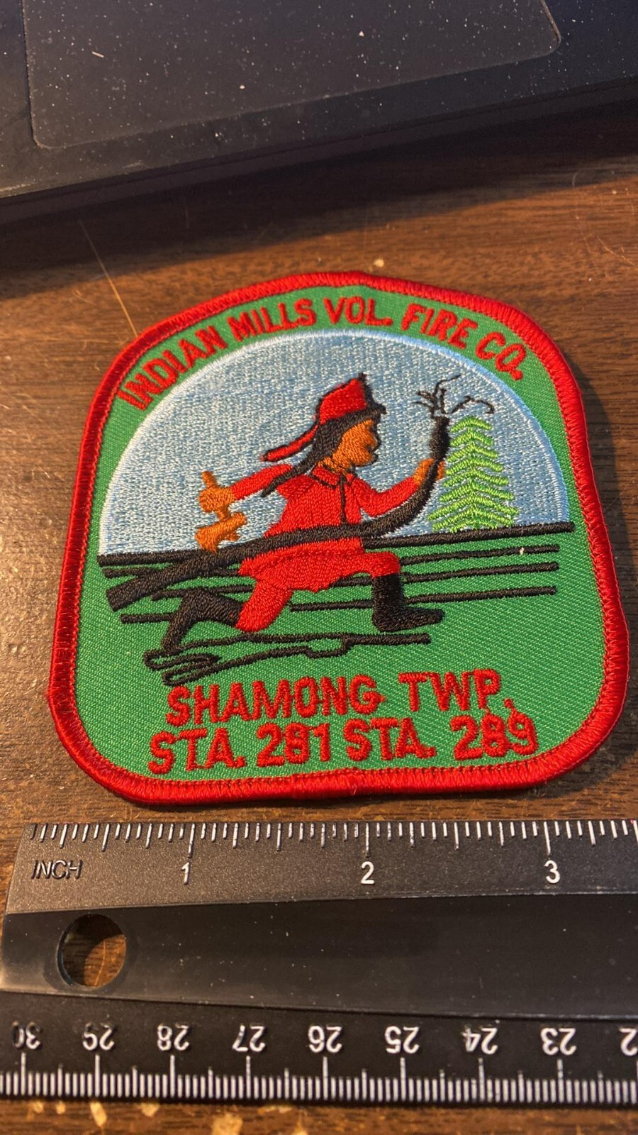 Indian Mills Fire Company (Shamong Twp, Burlington County) NJ Shoulder ...