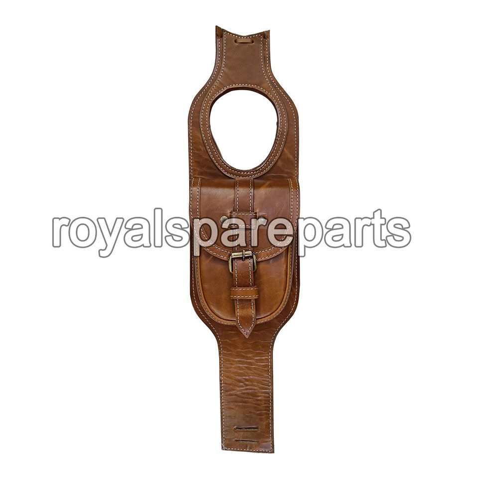 Fit For Royal Enfield Classic Reborn 350 Fuel Gas Tank Belt With Pouch ...