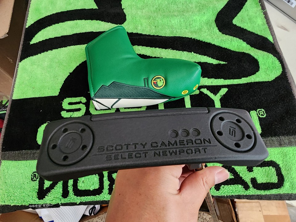 Rare Scotty Cameron Select Newport Custom Shop Black Bullet Back Putter ...