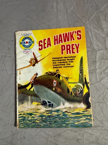 Air Ace Picture Library No. 206 Sea Hawk's Prey 1964 A Fleetway Library | eBay