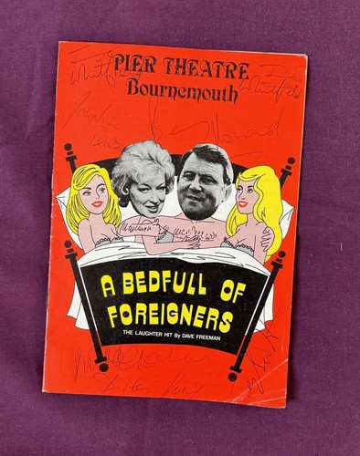 Pier Theatre Bournemouth Programme Signed June Whitfield Terry Scott ...