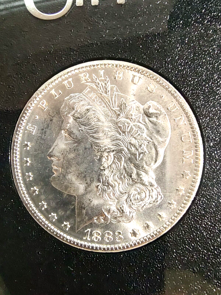1883 CC MORGAN DOLLAR GEM BU+ with COA | eBay