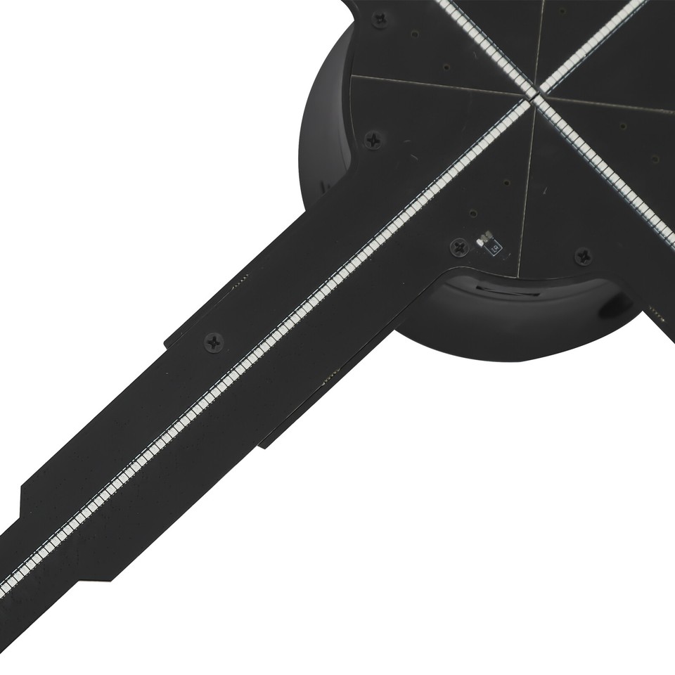 3D HD Hologram Fan Projector 20in LED Sign Holographic Player Support ...