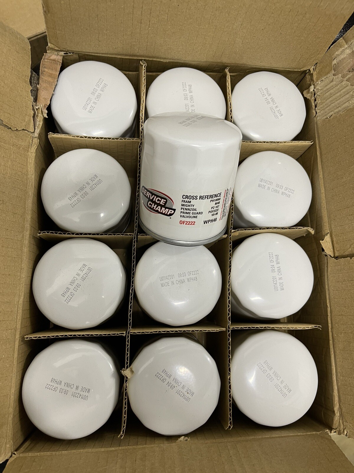 SERVICE-CHAMP OF2222 - cross reference oil filters | oilfilter ...