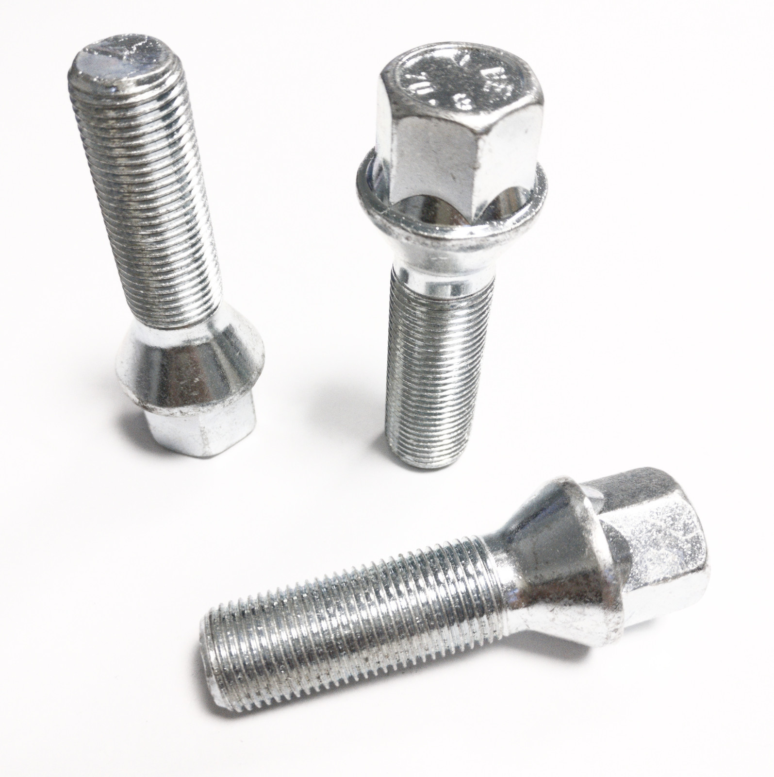 10X M14x1.25x40 mm HEX17 CONE WHEEL BOLTS Fit to BMW, MINI with wheel ...