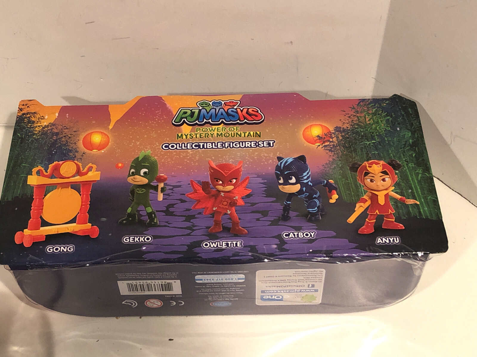 4-Pack PJ Masks Power Of Mystery Mountain Gekko Owlette Catboy & Anyu ...