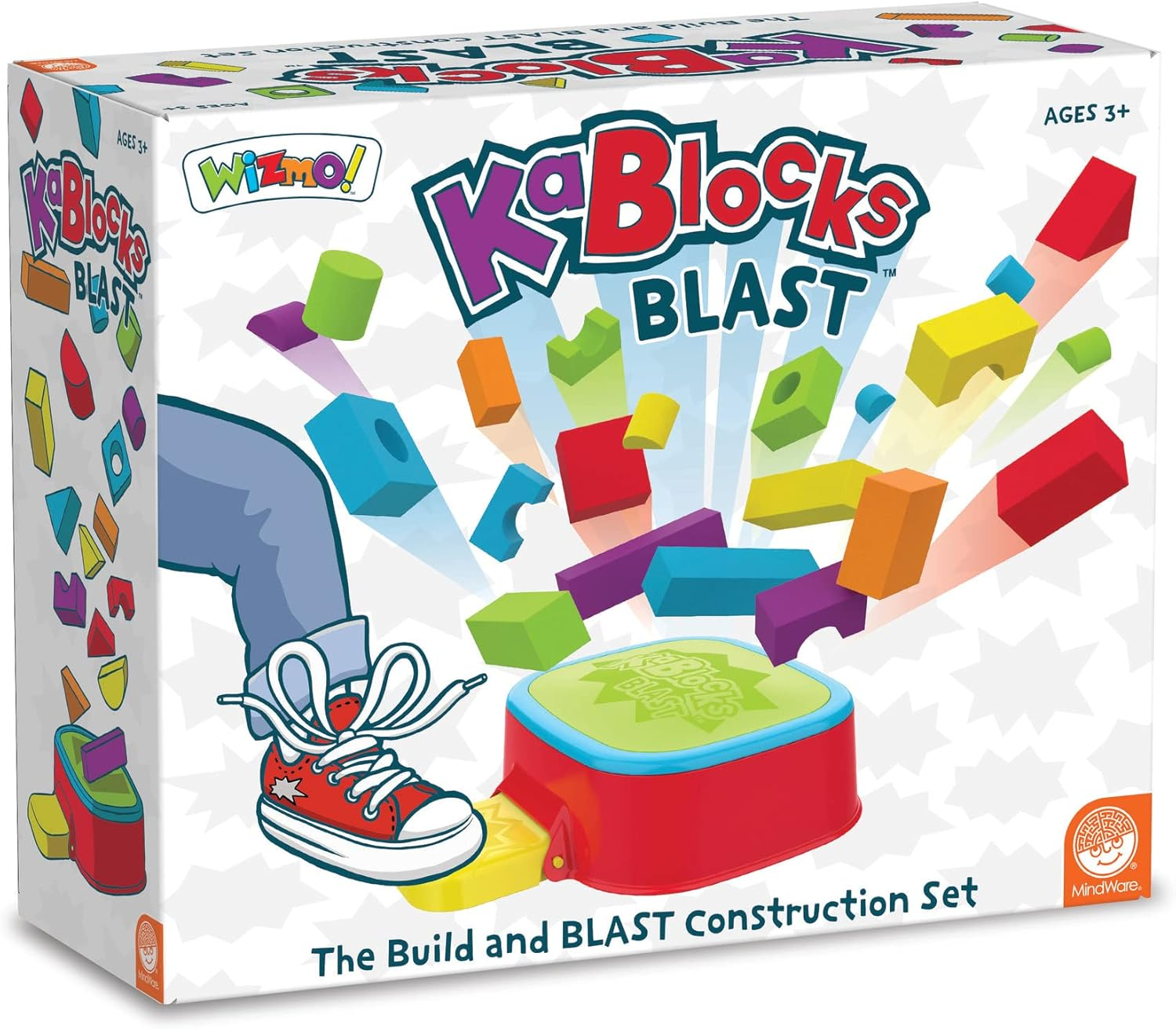 Kablocks Blast, Includes 30 Foam Blocks, 2 Launch Blocks, Building ...