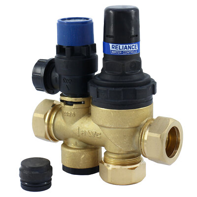 Reliance - 3 Bar Reducing 6 Bar Relief Inlet Control Multibloc Valve ...