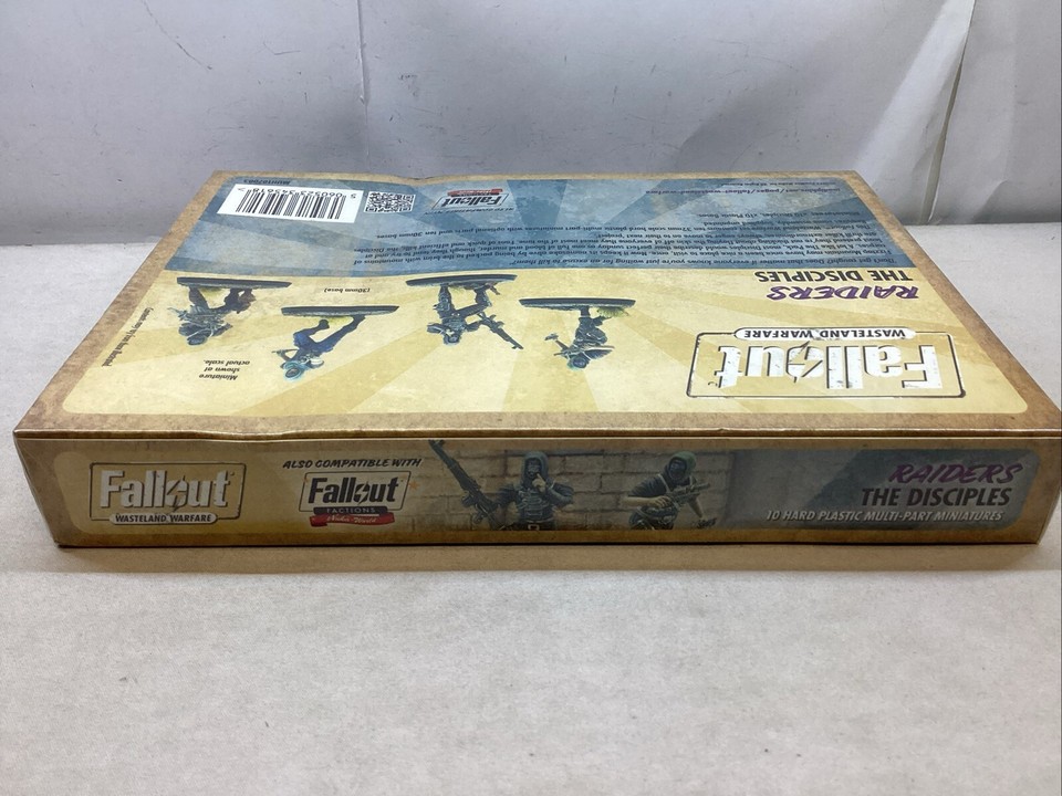 Fallout Wasteland Warfare RAIDERS: THE DISCIPLES x10 models unbuilt NIB ...