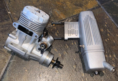 OS FX 61 2 Stroke RC Airplane Engine w/ Muffler | eBay
