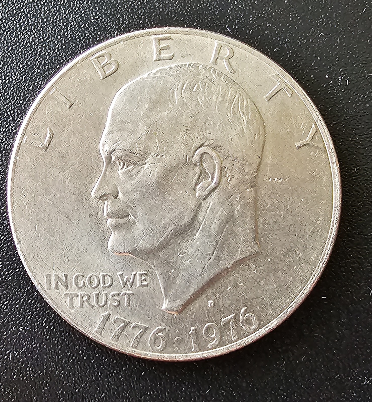 1776-1976-D Eisenhower Liberty Bell Moon One Dollar US Bicentennial ...
