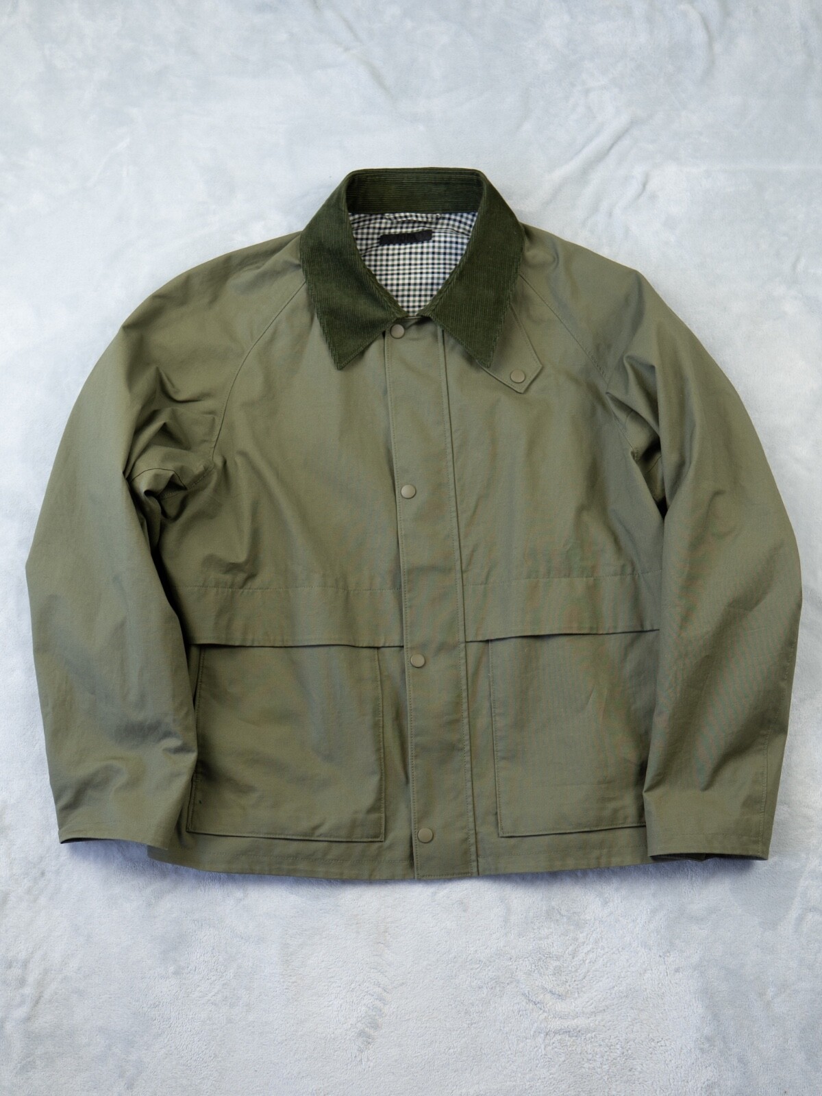 Uniqlo Utility Short Blouson Jacket Mens Large Khaki … - Gem