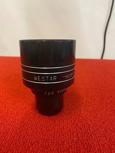 WESTAR HDMC 50mm F20 S/N 98123 Projector Lens Used Good Condition | eBay