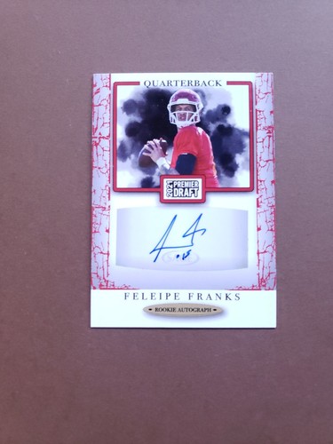 2021 SAGE Premier Draft Autographs #A109 Feleipe Franks Rc Rookie | eBay