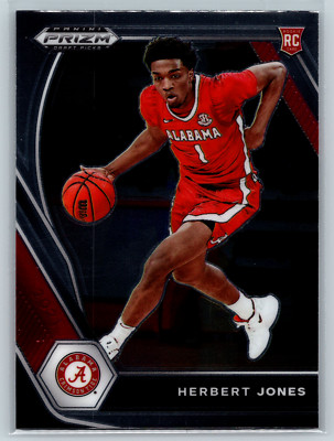 Herbert Jones 2021 Panini Prizm Collegiate Draft Picks RC #33 Alabama ...