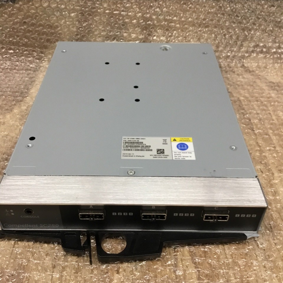 RYG5C Dell Compellent SC280 6Gbps 3-Port SAS Controller 0RYG5C 0991039 ...
