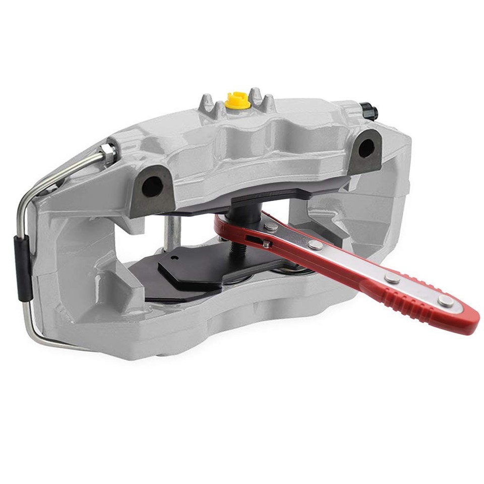 Brake Caliper Press Tool, Car Ratcheting Brake Caliper Piston Spreader ...