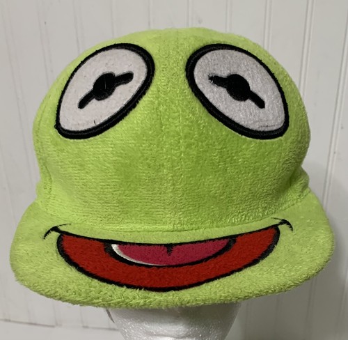 MUPPETS STUDIO “Kermit The Frog” Snapback Cap/Hat Green Red White CP3 ...
