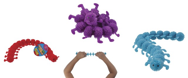 Toysmith 8524 Colorful Crawlies Toys Assorted Colors for sale online | eBay