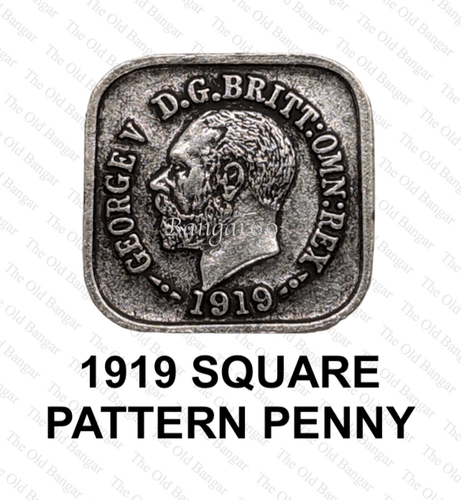 1919 Australian Square Pattern Penny A Collectors Re-strike Filler ...
