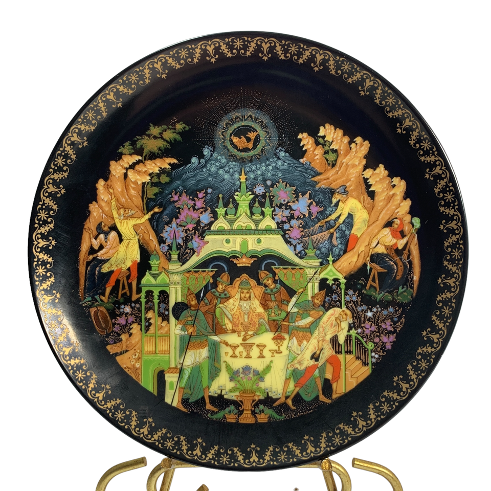 Tianex Russian Legends Fairy Tales Folklore Decorative Collector Plate ...
