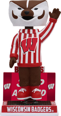 Bucky Badger Wisconsin Badgers Jump Around Bobblehead NCAA College | eBay