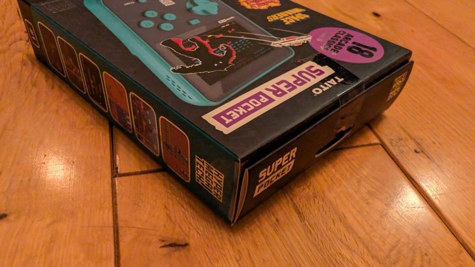 Hyper Mega Tech Super Pocket Handheld Console Capcom/Taito Evercade inc ...