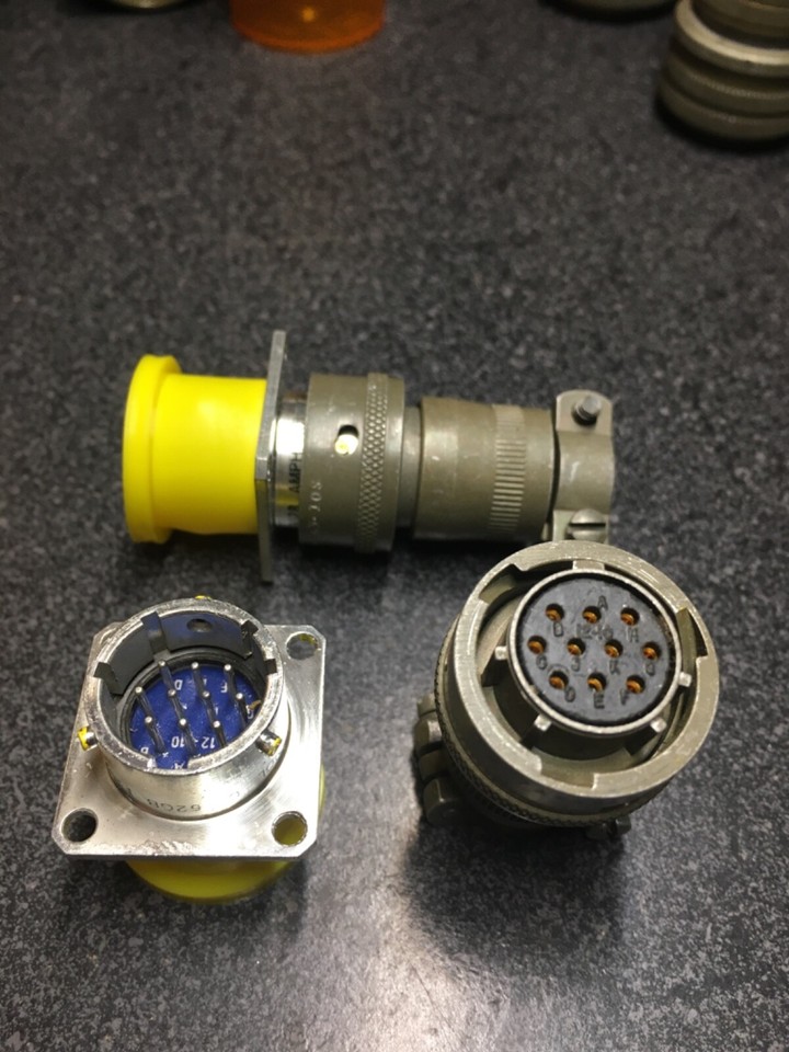 connector bendix mated to amphenol herm hsc stile 10 pos | eBay