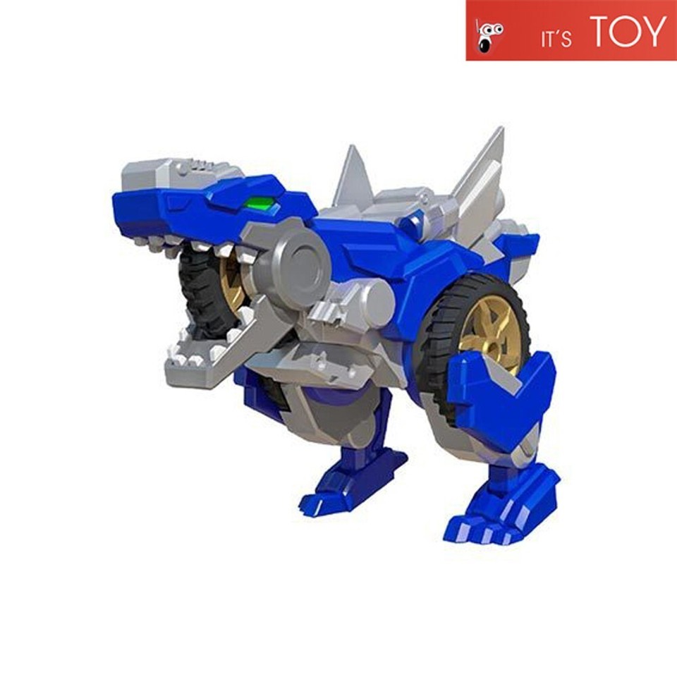 Dino Core Season 3 HYPER ALLOSAURUS SILVER Dinosaur Transformer Robot ...