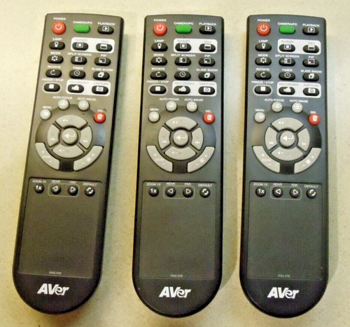 AVER RM-PB Document Remote Control For AVerVision | eBay