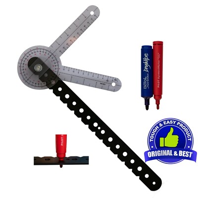 Whiteboard Compass & Protractor-Draw Circles-Measure Angles-Fixes with ...