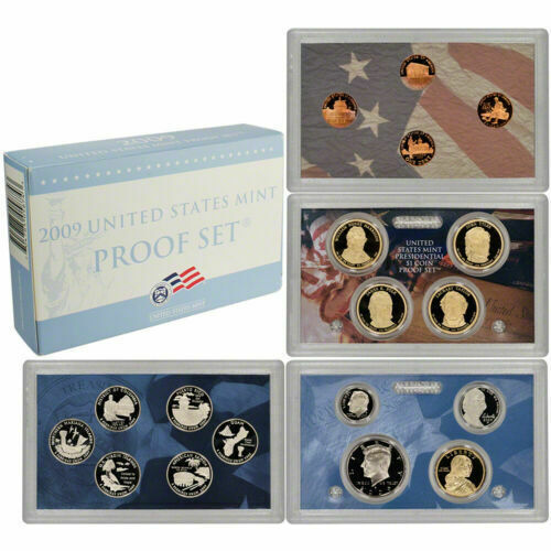 2009-S US Clad Proof Set in the Original US Mint Packaging/COA | eBay
