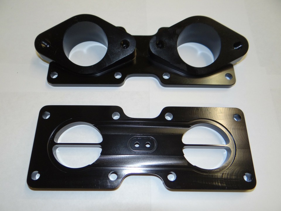 Chariot Yamaha Banshee BLACK Billet Intakes 32-35 carb Crossover VForce ...