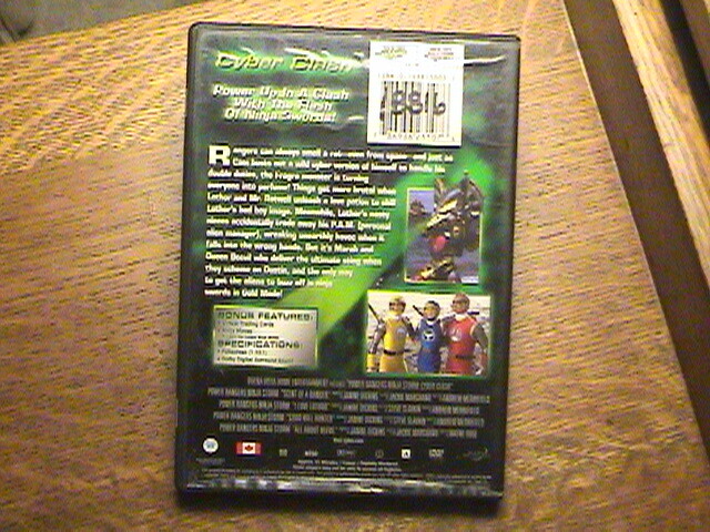 Power Rangers - Ninja Storm: Cyber Clash (DVD, 2003) 786936231076 | eBay