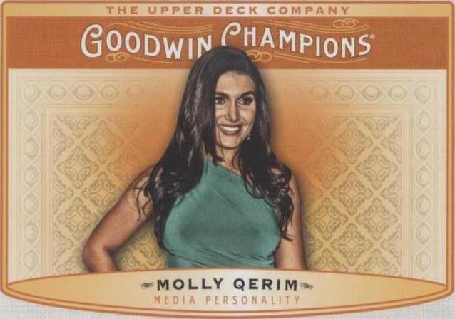 2019 Goodwin Champions - Horizontal #59 Molly Qerim (RC) for sale ...