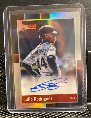 🔥 Julio Rodriguez (RC) 2022 Optic 88 Retro Autograph - Mariners - 🔥 | eBay