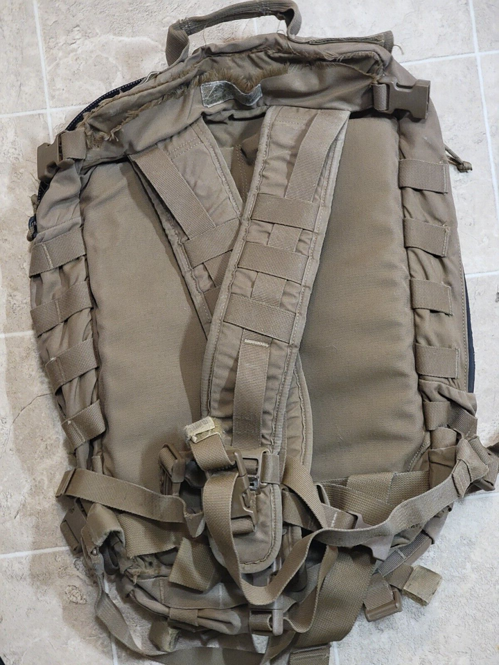 USMC FILBE ASSAULT PACK USGI 3 DAY SYSTEM COYOTE CIF Turn in Damaged | eBay