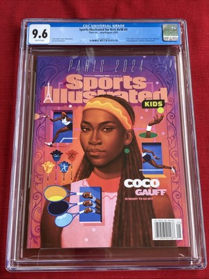 July 2024 SI For Kids Coco Gauff CGC 9.6 - Charlie Condon & Cameron ...